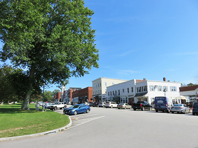 Main Street Essex offers that perfect small-town tableau where you half expect Jimmy Stewart to come strolling around the corner at any moment.