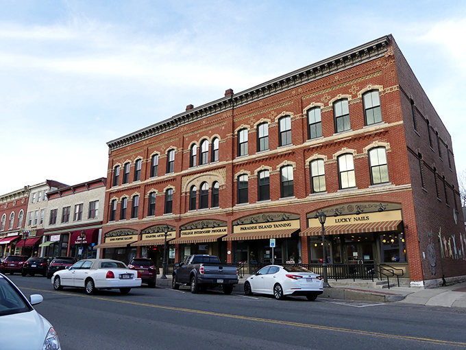 Stockbridge's historic Main Street isn't just preserved—it's alive. These brick buildings have stories to tell, and they're not keeping quiet.