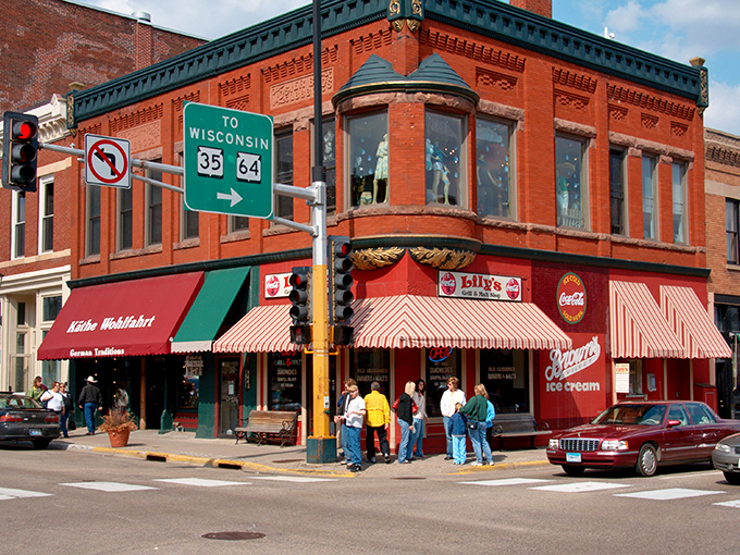 Stillwater's historic downtown corner showcases the quintessential small-town charm that makes you wonder why you ever stress about big city living.