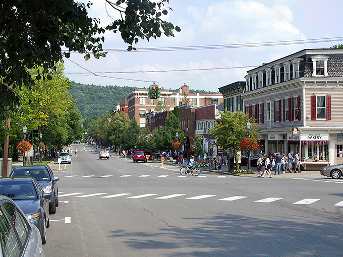 Welcome to Cooperstown: Nestled among rolling hills and autumn splendor, this historic mansion welcomes visitors with the quiet dignity of a bygone era. 