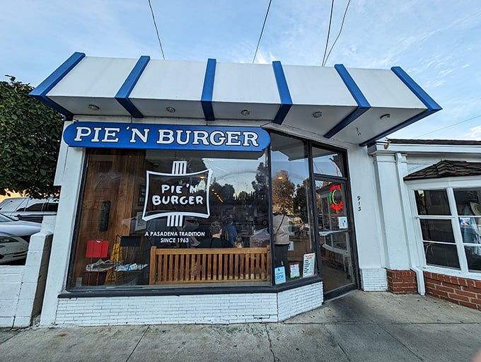 The blue-trimmed storefront hasn't changed since JFK was president, and that's exactly why we love it. Time travel never tasted so good.