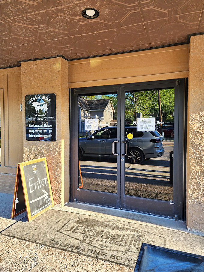 The iconic fiberglass bull proudly announces your arrival at meat paradise&mdash;a no-frills landmark that's been serving Kansas City's finest steaks since 1938. 
