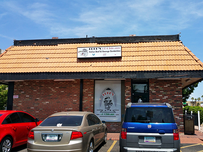 Unassuming culinary greatness hides in plain sight &ndash; this terra-cotta roofed brick building houses Chicago flavor that would make the Windy City proud.