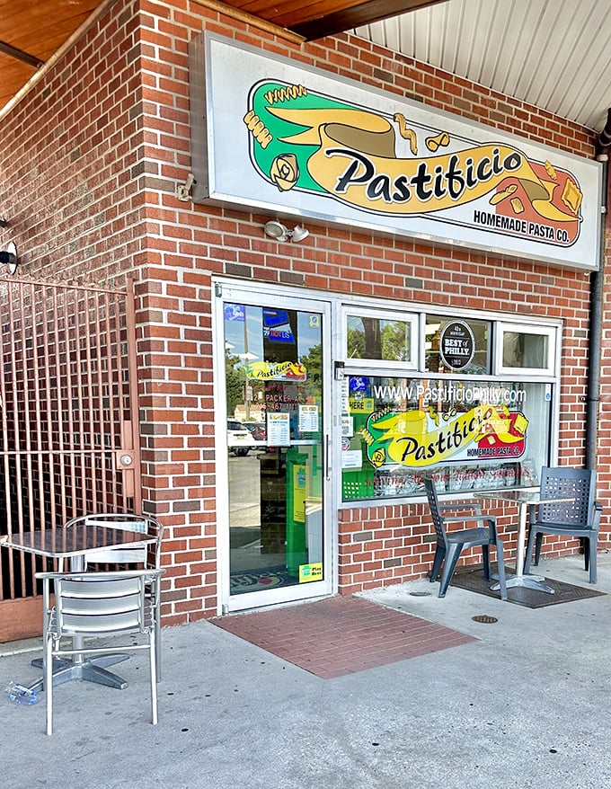 The unassuming brick storefront might not scream "food paradise," but like all great Philadelphia treasures, Pastificio hides its delicious secrets in plain sight. 