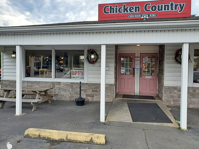 The unassuming exterior of Chicken Country stands as a beacon to fried chicken aficionados. Like all great food treasures, it's hiding in plain sight.