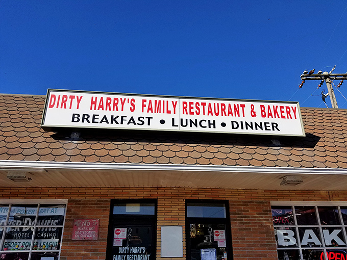 The unassuming brick facade of Dirty Harry's promises three essential meals a day&mdash;but it's what's inside that will make your day.