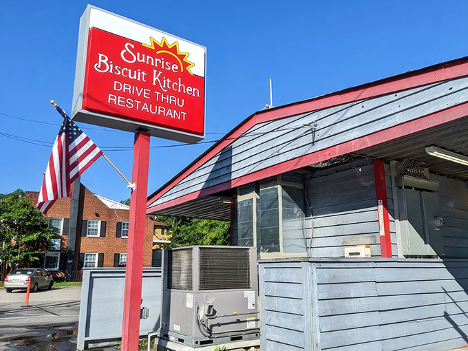 The humble blue building with its iconic red sign has been stopping Chapel Hill traffic&mdash;willingly&mdash;for decades. Southern breakfast salvation awaits.