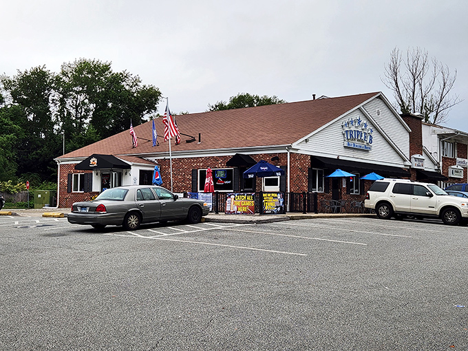 Triple B's brick exterior might not scream "culinary destination," but Connecticut locals know this unassuming building houses burger greatness worth the pilgrimage.