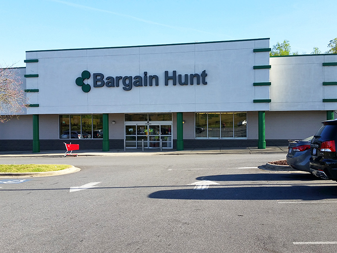 The unassuming exterior of Bargain Hunt beckons with promises of treasures within. Like a retail speakeasy, only the initiated know what awaits inside.