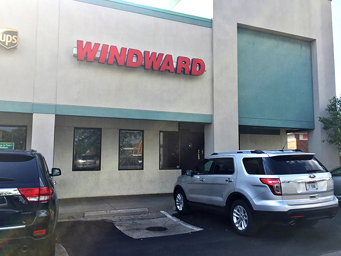 The unassuming exterior of Windward Passage stands like a culinary lighthouse in Columbus, beckoning seafood lovers with its simple charm and promising maritime delights within.
