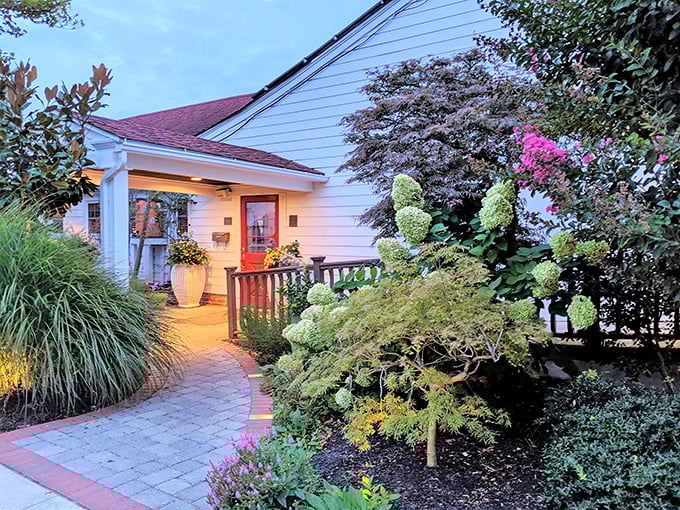 The unassuming exterior of Steve & Cookie's belies the culinary magic within. Like finding a treasure map disguised as a grocery list.