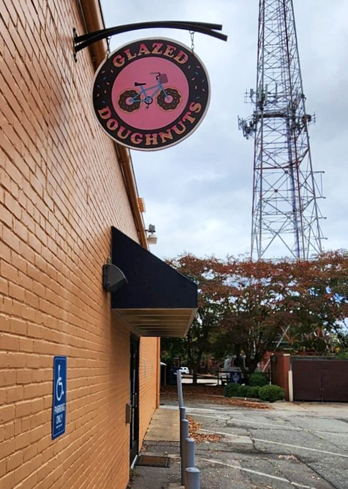 The unassuming brick exterior of Glazed Doughnuts in Hampton hides culinary treasures that would make Willy Wonka jealous. Sometimes the best things come in plain packages.