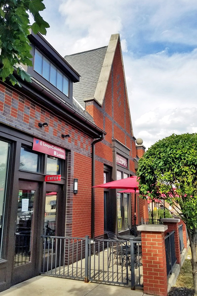The brick Tudor-style building doesn't scream "life-changing sandwich inside," but that's part of its charm &ndash; culinary greatness often hides in plain sight.