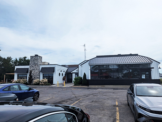 The unassuming exterior of Jolly Rogers hides culinary treasures within, like finding a pearl in an oyster&mdash;no fancy frills, just fantastic fish.
