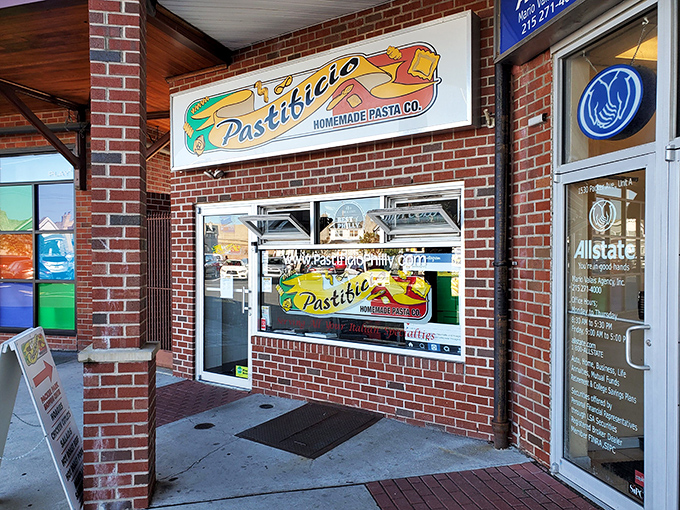 The unassuming brick storefront might not scream "food paradise," but like all great Philadelphia treasures, Pastificio hides its delicious secrets in plain sight.