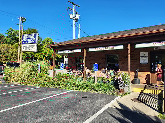 The unassuming brick exterior of Fisher's might fool you, but locals know this modest fa&ccedil;ade hides culinary treasures worth the drive from anywhere in Ohio.