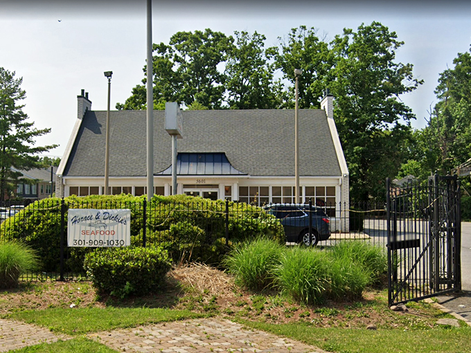 The unassuming white brick exterior of Horace & Dickies in Camp Springs hides culinary treasures that locals have been quietly celebrating for years.