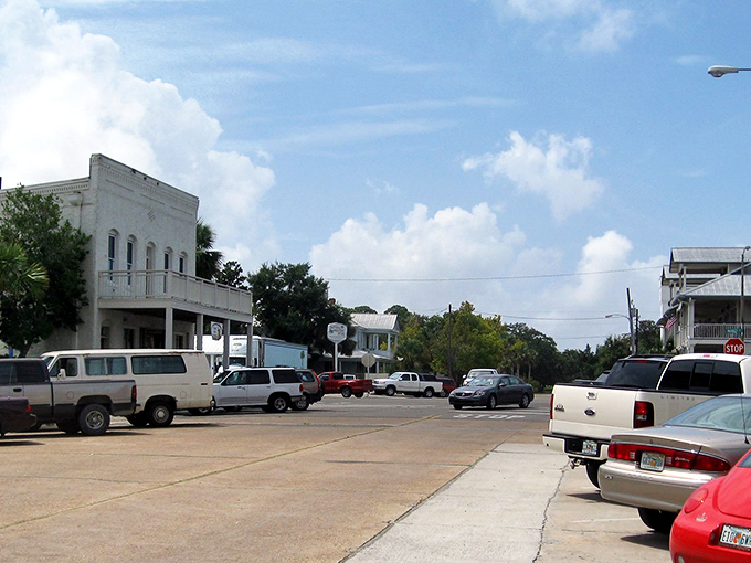 Downtown Apalachicola stretches before you like a Norman Rockwell painting come to life, where time slows down and conversations speed up.