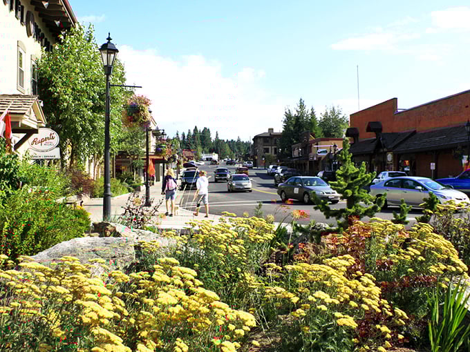 Downtown McCall invites you in with that perfect small-town charm, where every road seems to lead to sparkling Payette Lake and mountain-backed bliss.