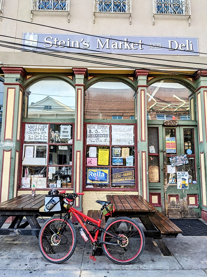 The unassuming facade of Stein's Market and Deli hides a sandwich paradise that would make Manhattan jealous. No neon needed when the food speaks this loudly.