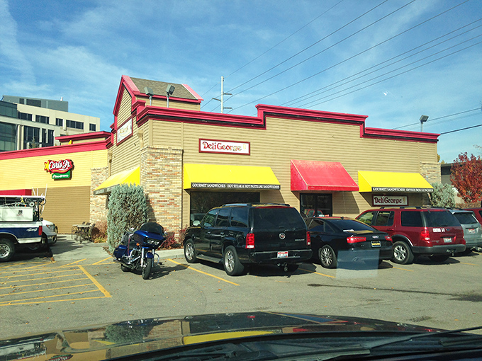 The unassuming storefront of Deli George hides culinary treasures within – like finding a diamond ring in a plain cardboard box.