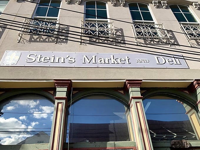 The unassuming facade of Stein's Market and Deli hides a sandwich paradise that would make Manhattan jealous. No neon needed when the food speaks this loudly.