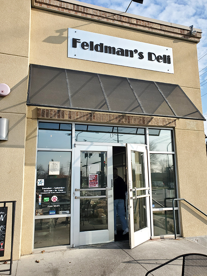 The unassuming exterior of Feldman's Deli hides a New York-sized secret. Like finding Narnia in a strip mall, but with better sandwiches.