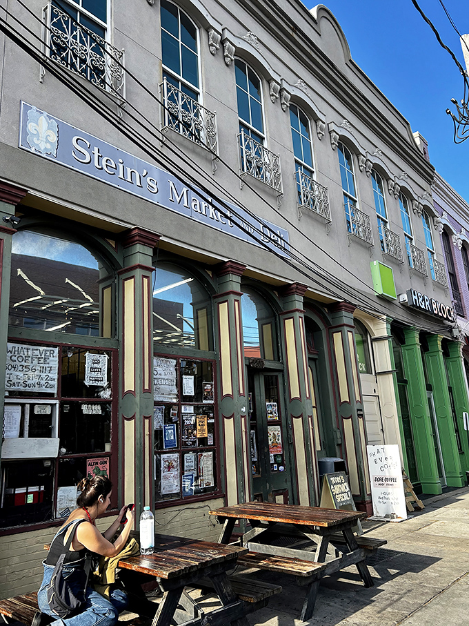 The unassuming facade of Stein's Market and Deli hides a sandwich paradise that would make Manhattan jealous. No neon needed when the food speaks this loudly.