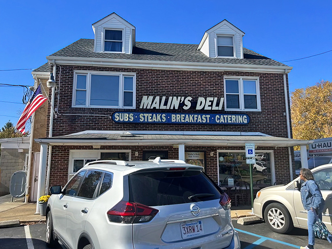 The brick fortress of flavor that is Malin's Deli stands proudly on College Avenue, its yellow sign a beacon to sandwich seekers throughout Newark.