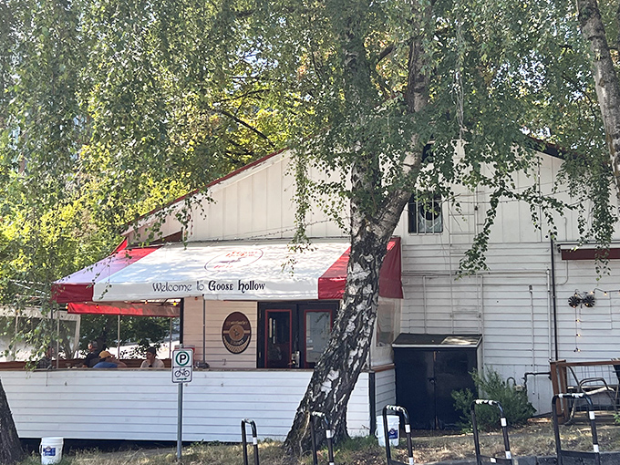 The humble white exterior with its signature red-trimmed awning is Portland's version of a culinary treasure map X marks the spot.