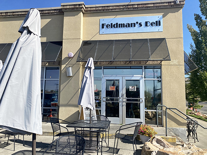 The unassuming exterior of Feldman's Deli hides a New York-sized secret. Like finding Narnia in a strip mall, but with better sandwiches.