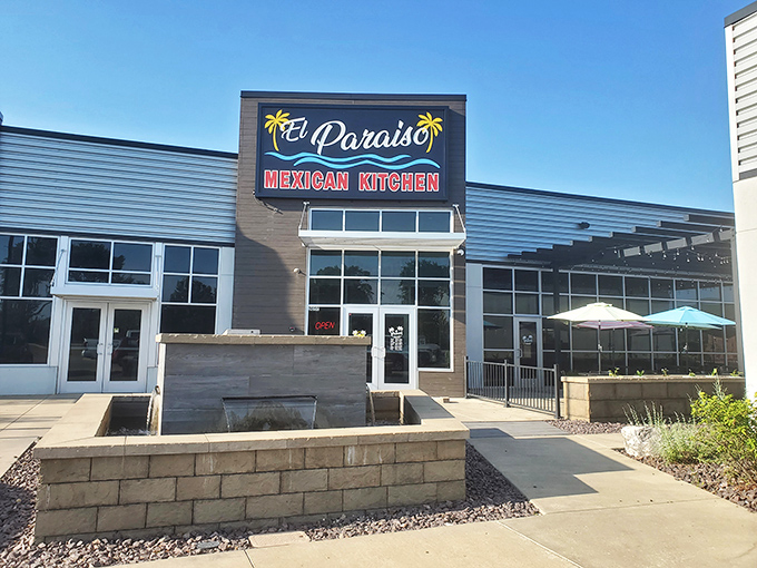 A slice of paradise awaits at this unassuming Strafford storefront. The bright sign promises Mexican delights that locals willingly drive miles to experience. 