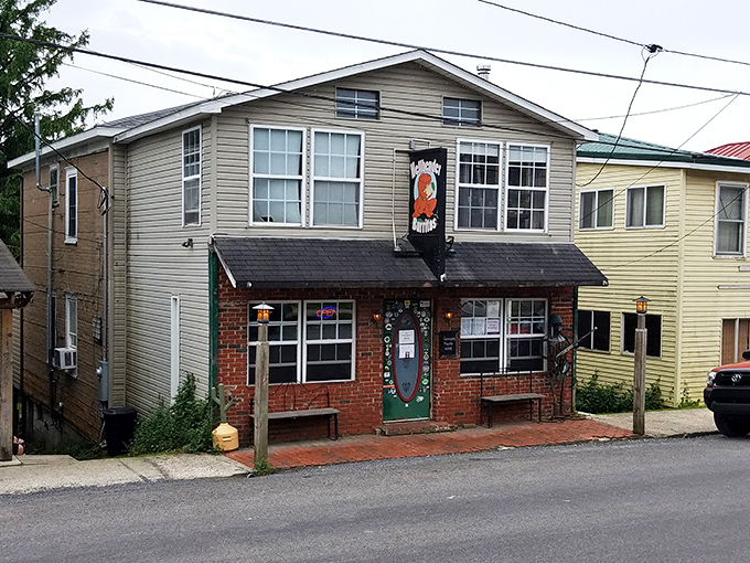 The unassuming exterior of Hellbender Burritos in Davis, WV might fool you, but locals know this brick-fronted treasure is where culinary magic happens.