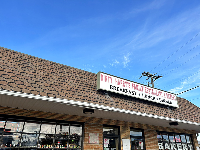 The unassuming brick facade of Dirty Harry's promises three essential meals a day&mdash;but it's what's inside that will make your day.