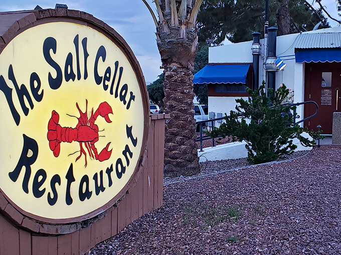 The iconic lobster sign welcomes you like an old friend, promising oceanic treasures in the most unexpected of places&mdash;the Arizona desert.