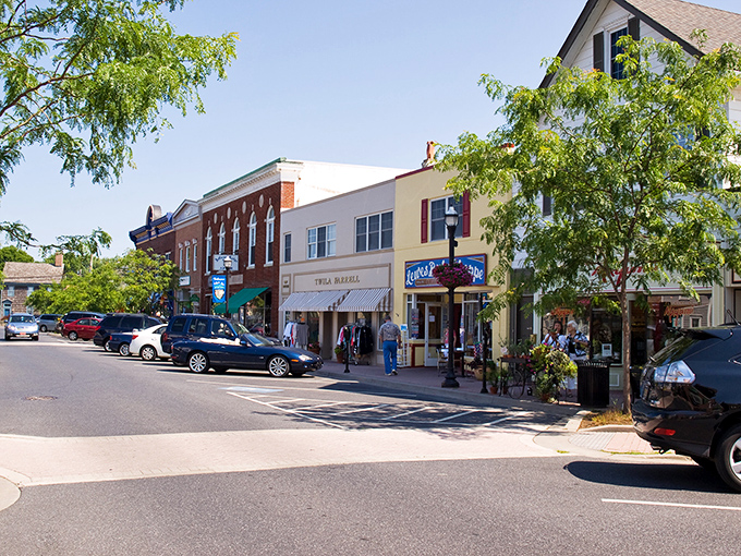 Second Street in Lewes welcomes visitors with its perfectly preserved historic charm. Brick sidewalks and colorful storefronts create a main drag that's refreshingly chain-store free.