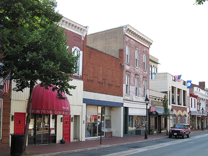 Fredericksburg unfolds like a living history book, where brick buildings tell stories centuries-old.