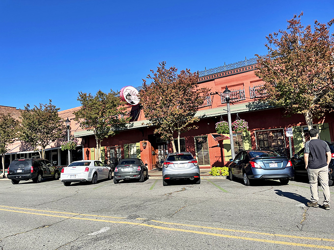Downtown Conway's culinary jewel beckons with its welcoming storefront. This unassuming exterior houses gastronomic treasures that locals have cherished for years.