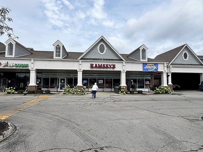 The unassuming storefront belies the culinary treasures within. Ramsey's Andover location welcomes hungry Lexingtonians with its charming fa&ccedil;ade and promise of comfort food perfection.