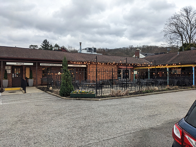 The unassuming brick exterior of Fisher's might fool you, but locals know this modest fa&ccedil;ade hides culinary treasures worth the drive from anywhere in Ohio.