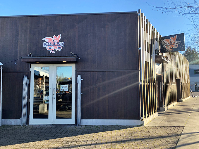 Sleek, modern, and unassuming &ndash; Basilisk's exterior is like that quiet friend who turns out to be the life of the party once you get inside.