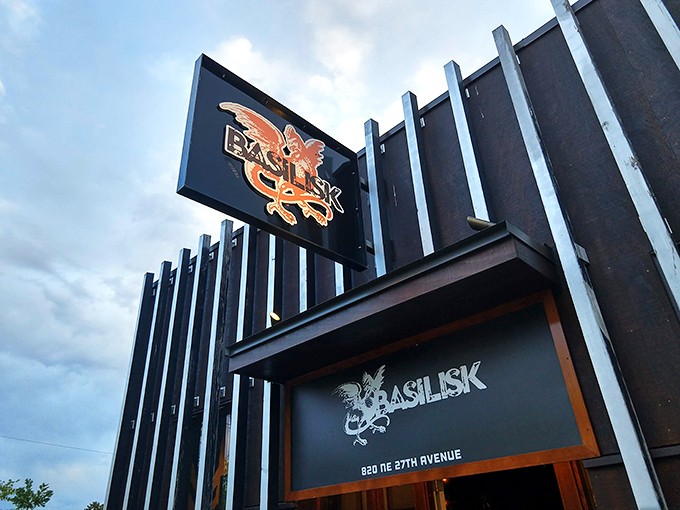 Sleek, modern, and unassuming &ndash; Basilisk's exterior is like that quiet friend who turns out to be the life of the party once you get inside.