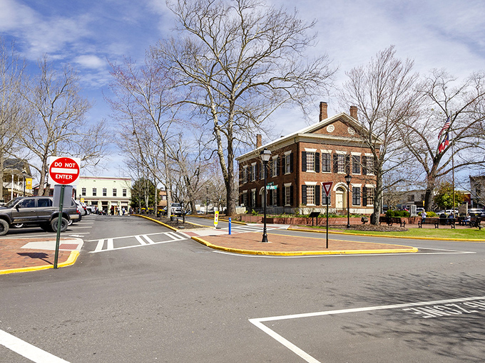 Dahlonega's historic downtown looks like it was plucked from a Norman Rockwell painting, complete with charming storefronts that haven't surrendered to chain-store uniformity.