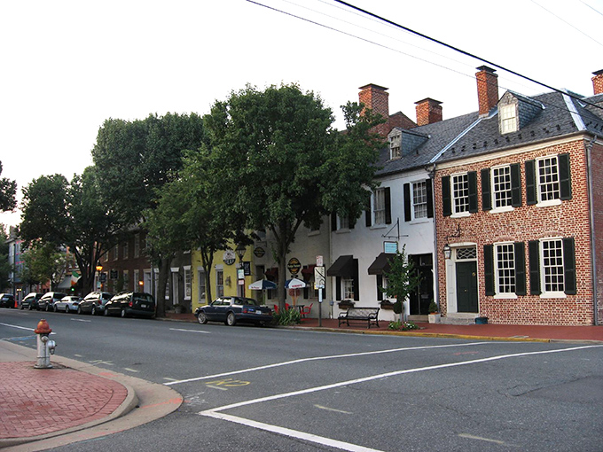 Fredericksburg unfolds like a living history book, where brick buildings brick buildings tell stories centuries old.