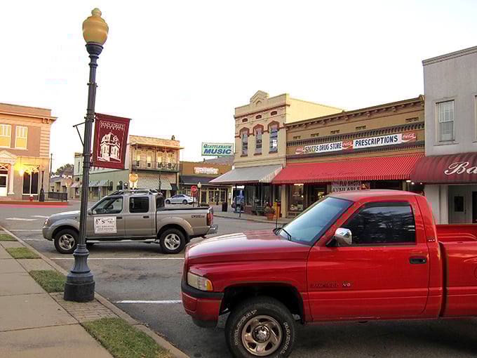 Downtown Searcy unfolds like a storybook, with its historic buildings and buzzling streets creating a Norman Rockwell painting come to life.