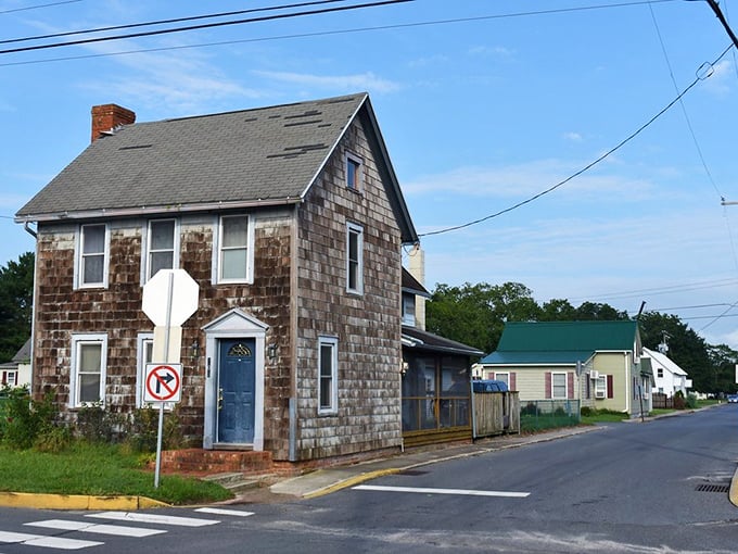 Historic cedar-shingled homes line Millsboro's quiet streets, where time seems to move at its own gentle pace. Small-town America at its most authentic.