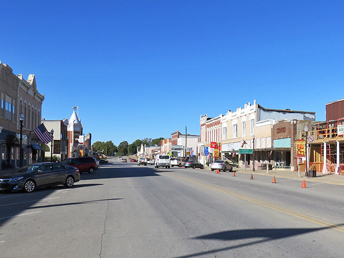Main Street simplicity with a side of history. Council Grove's downtown invites you to slow down and remember when America moved at a more civilized pace.