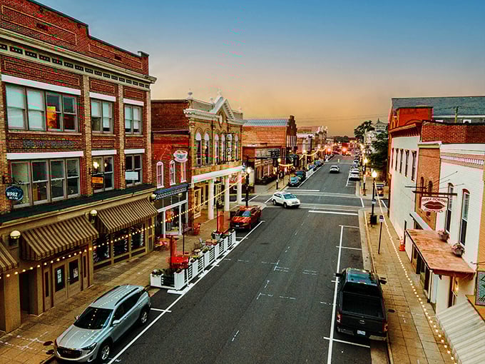 Sunset magic transforms Culpeper's historic downtown into a scene worthy of a Hollywood period film. Those brick facades aren't just pretty&mdash;they're storytellers with centuries of tales.