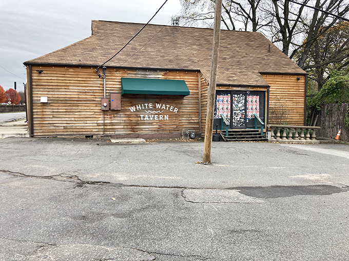 The unassuming wooden exterior of White Water Tavern stands as Little Rock's worst-kept secret, string lights promising adventures that Instagram filters can't capture.