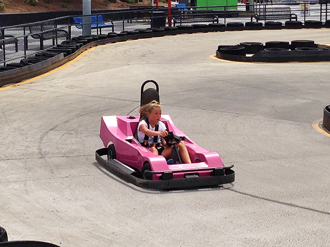 Young racers start their racing careers early at Broadway Grand Prix, where future Formula 1 champions are born daily.
